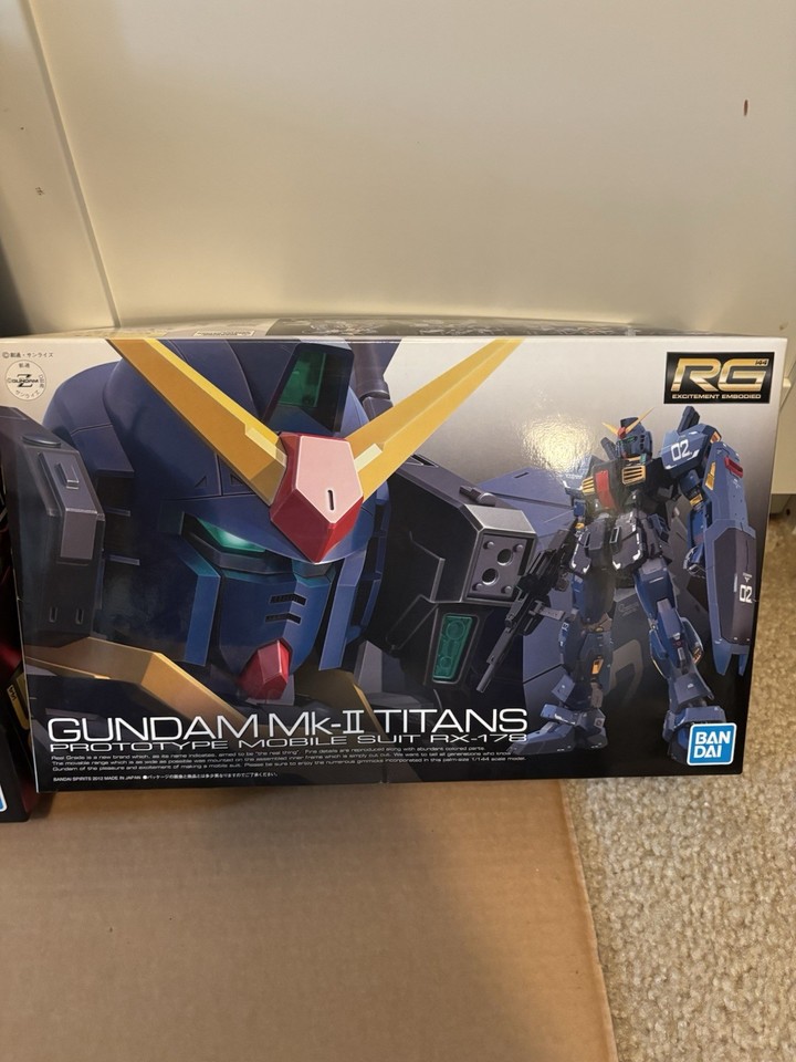 Lot Of 7 1/144 Bandai RG HG Gundam Mobile Suit Model Kits Astray New ...