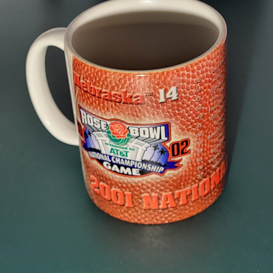 Coffee Mug Vintage National Champion 2001 Miami Hurricanes Football v ...