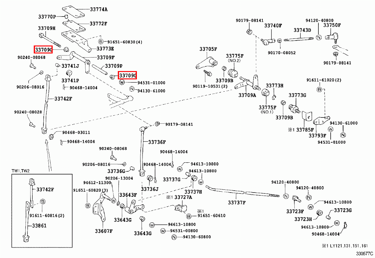 Genuine Toyota Coaster HZB70 Dyna YY211 LY212 LY211 Shift Cross Shaft ...