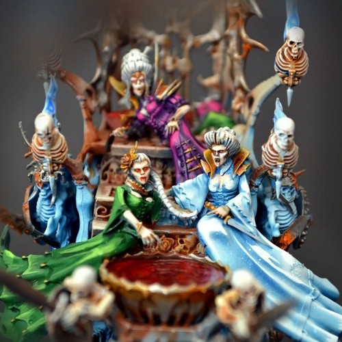 Coven Throne Death warhammer age of sigmar ** COMMISSION ** pro ...