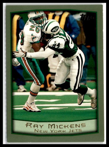 Ray Mickens 1999 Topps #41 New York Jets | eBay