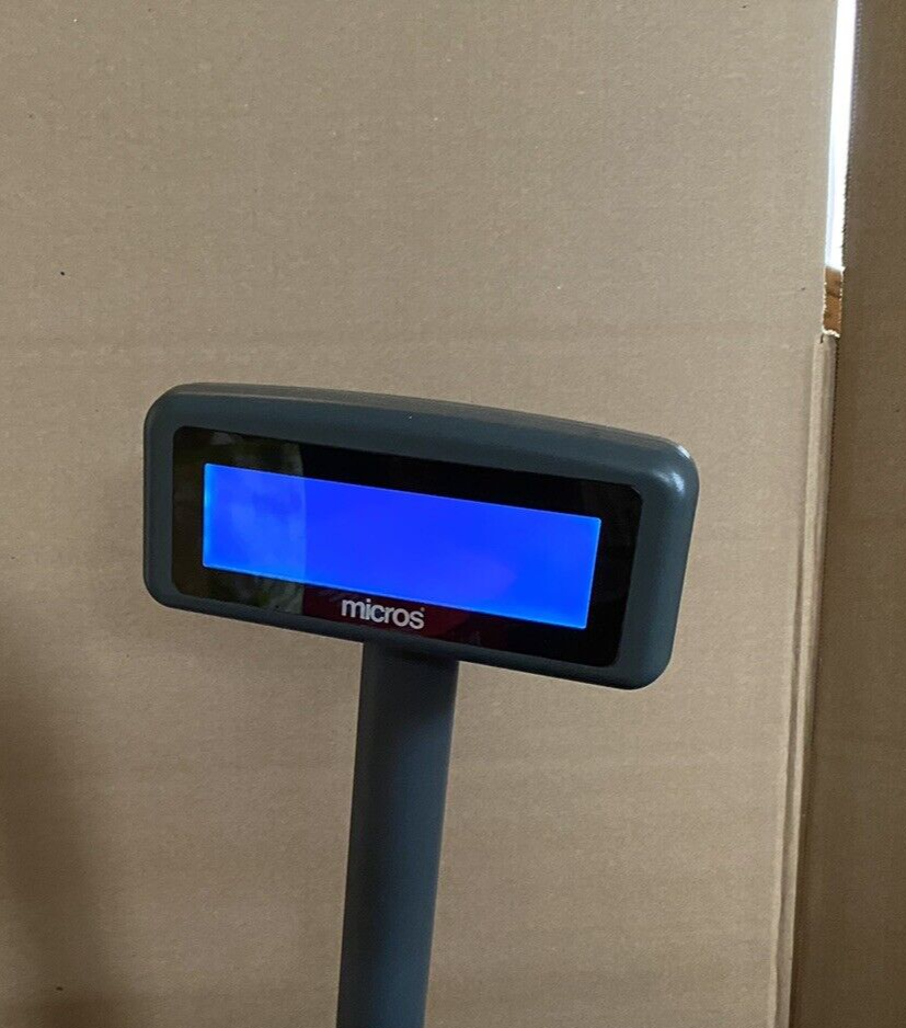 400814-001 Micros Workstation w/Stand, Cash Register, Printer and Price ...