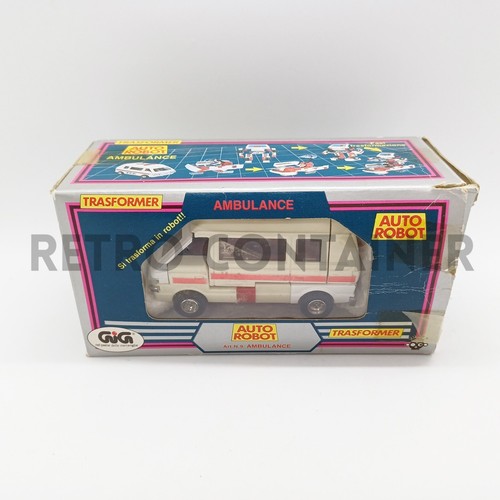 TRANSFORMERS G1 - Ambulance Ratchet Takara Diaclone n. 9 Trasformer GIG ...