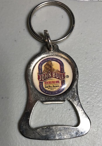 John Bull Beer Vintage Breweriana Keychain Key Chain Bottle opener ...