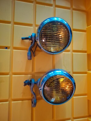 Vintage Fog Lights /Driving Lights Auto Lamp Manufacturing Company ...