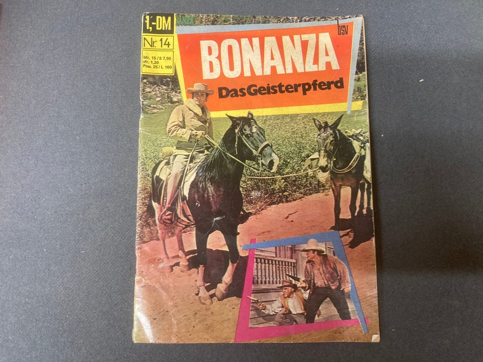 BSV: BONANZA Comic Hefte 2, 14, 19 (60er Jahre) [7821] | eBay UK