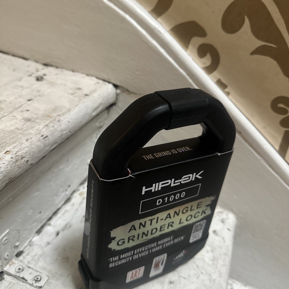 Hiplok D1000 Bicycle Anti-Angle Grinder Bike D Lock - Free Delivery 🚚 🌍 ...