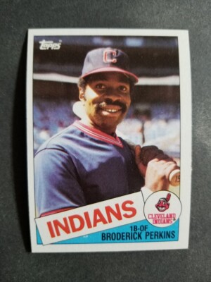 1985 Topps BRODERICK PERKINS card # 609 [card 4] | eBay