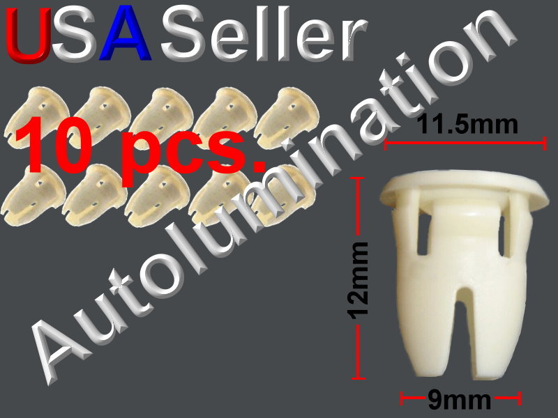 MOULDING CLIP MERCEDES 001-988-76-81 a0019887681 Door Strip Trim ...