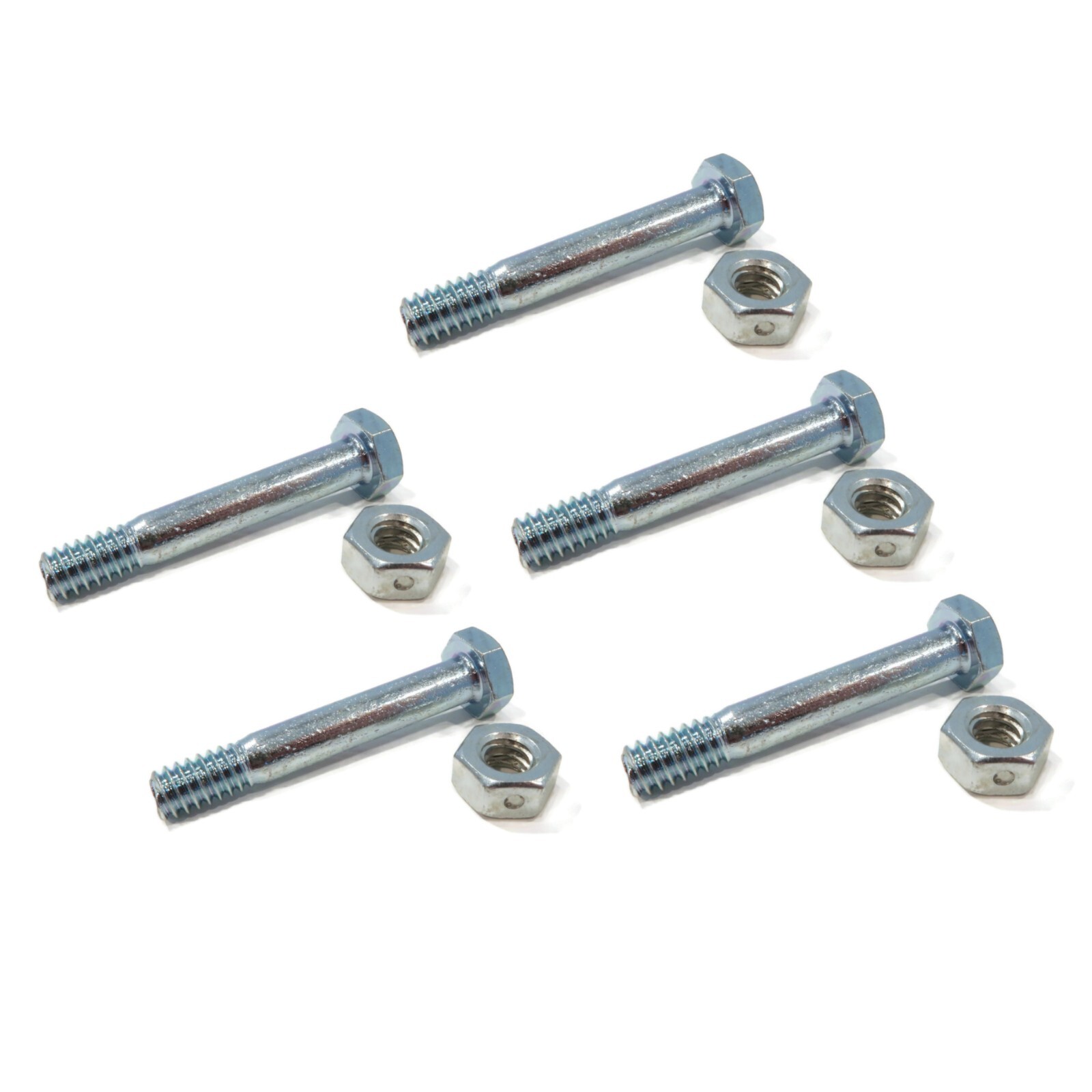 (Pack of 5) Shear Pin Bolt & Nut