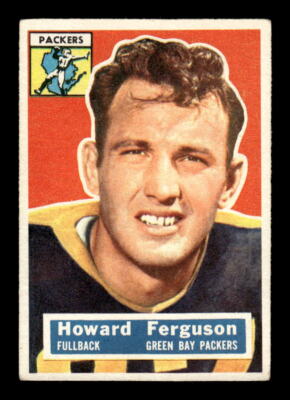 1956 Topps Football #31 Howard Ferguson Green Bay Packers | eBay