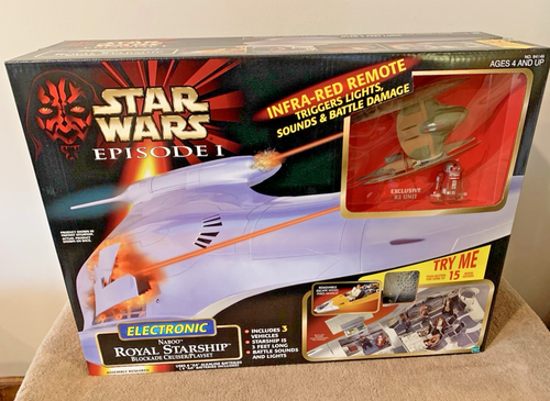 Hasbro Star Wars Episode 1 Naboo Royal Starship Blockade Cruiser ...