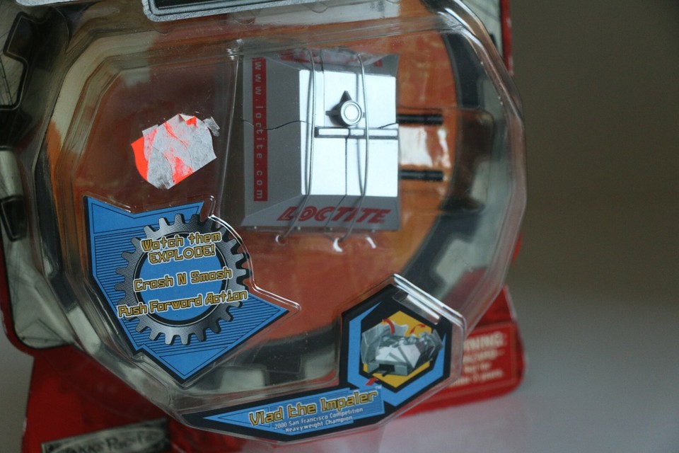 Battlebots Battle Bashers 2001 VLAD THE IMPALER Figure NEW Sealed | eBay