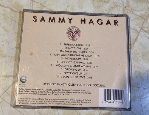 Three Lock Box by Sammy Hagar (CD, 1990) for sale online | eBay