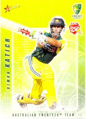 2008-09 Cricket Australia Collector Cards Twenty 20 player # 53 Simon ...