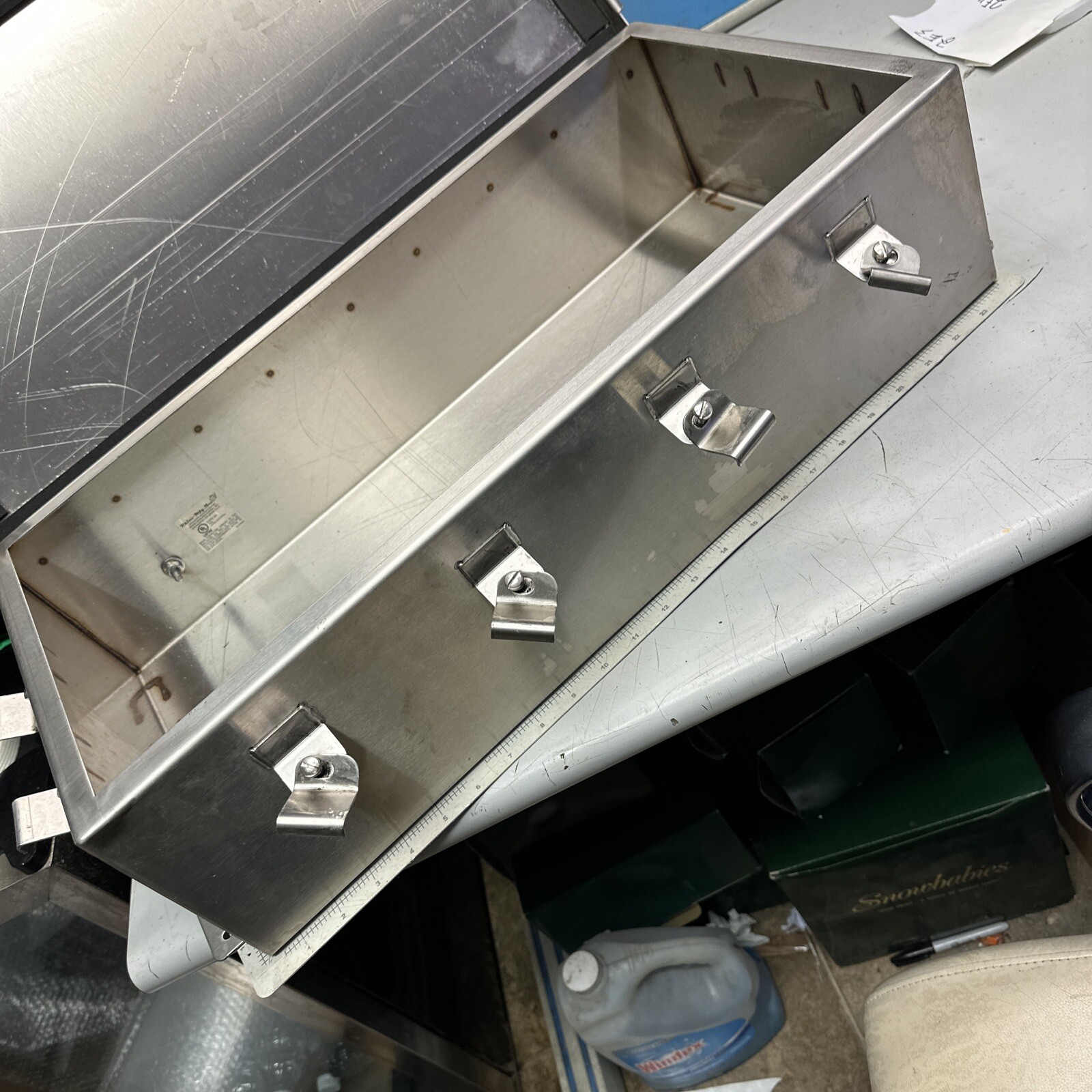 Rhino Junction Box 24" x 12" x 6" Stainless Hinge Enclosure Electrical ...