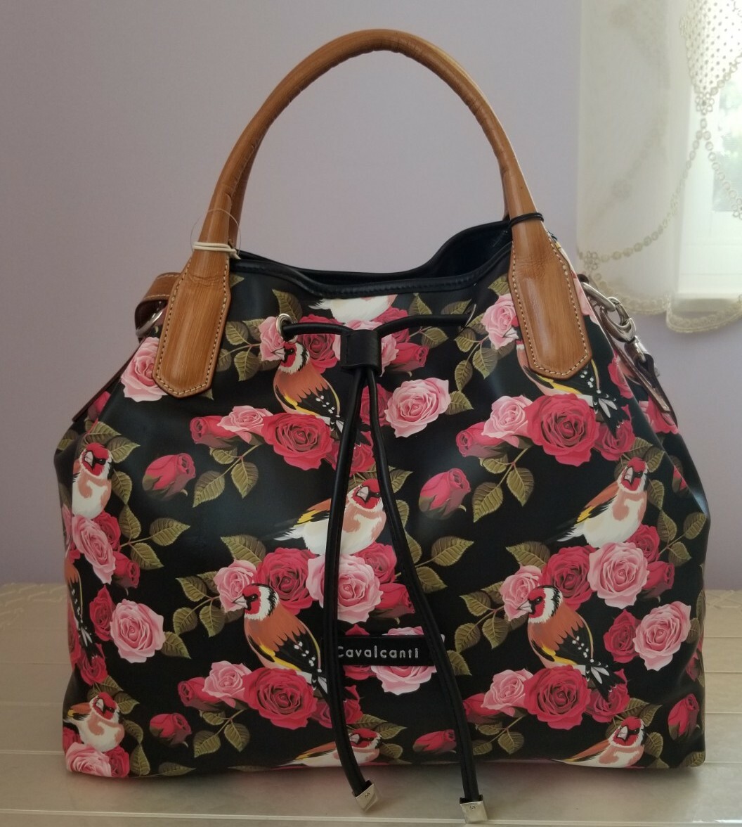 NWT CAVALCANTI Collection Italian Genuine Leather "Blk Rose 530 ...