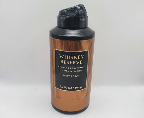 BATH AND BODY WORKS WHISKEY RESERVE BODY SPRAY FOR MEN 3.7 FL OZ ...