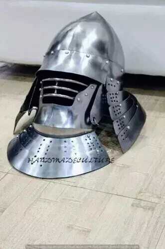 Medieval Japanese Steel Samurai Helmet SCA Warrior Armour 16 GA Helmet ...