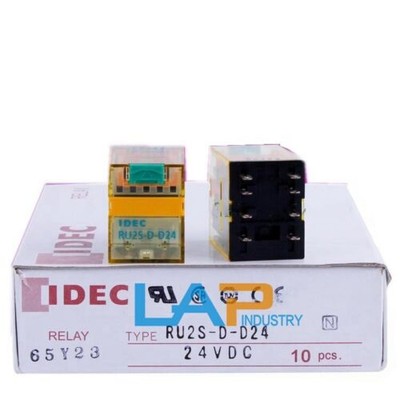 QTY:2 NEW FOR IDEC RU2S-D-D24 Relay 2 open 2 closed DC24V 10A | eBay