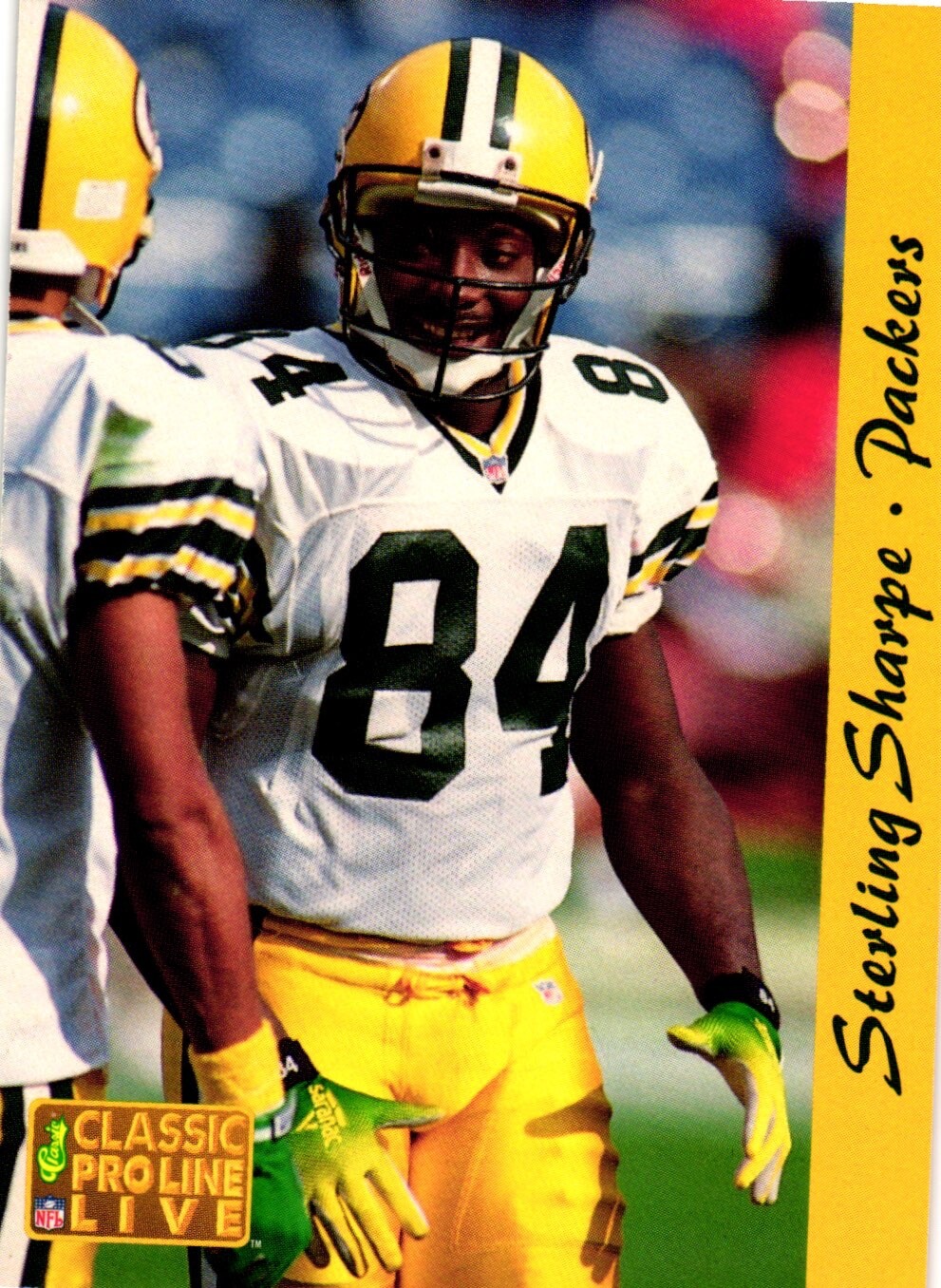 Sherling Sharpe Green Bay Packers #91 Classic Pro Line Live '93 NFL ...