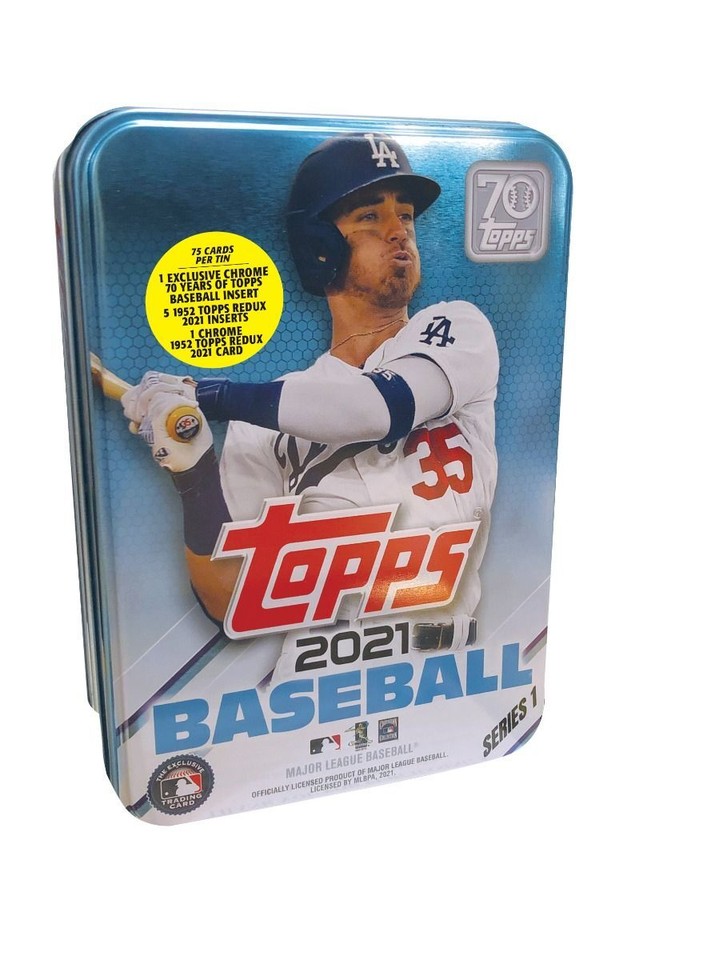 2021 TOPPS SERIES 1 MLB Baseball Collectible Tin Factory Sealed New (PICK YOURS) | eBay