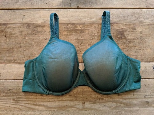 Victoria's Secret Emerald Sparkle Green 32D Bare Angelight Full ...