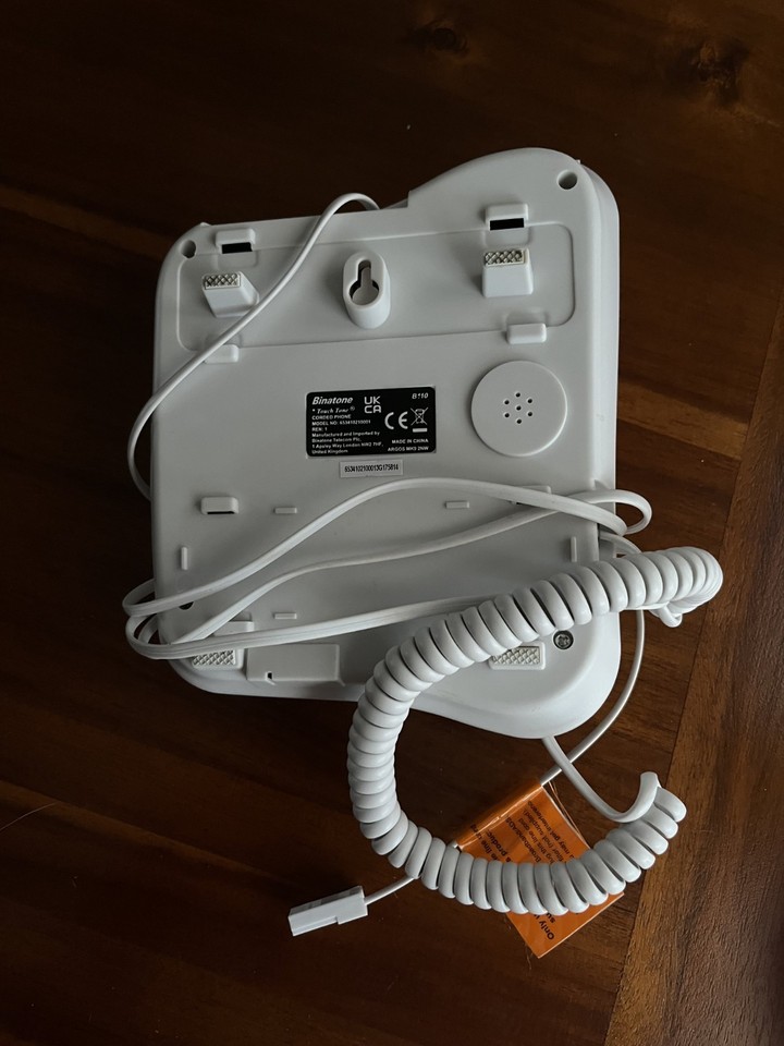 Binatone 110 Touch Tone Big Buttons Corded Telephone Landline Loud Tone ...