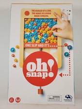 Oh Snap Game by Marbles Brain Workshop Ages 8 for 2-6 Players for sale ...