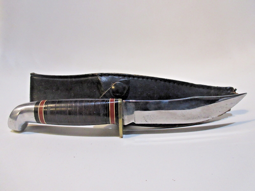 Vintage Western L66 Fixed Blade Hunting Knife | eBay