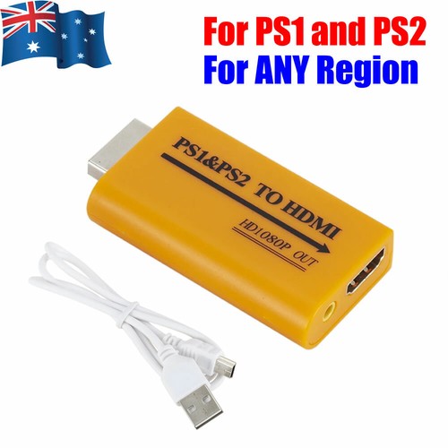 PS1 to HDMI Adapter Converter Composite AV to HDMI for PlayStation 1 ...