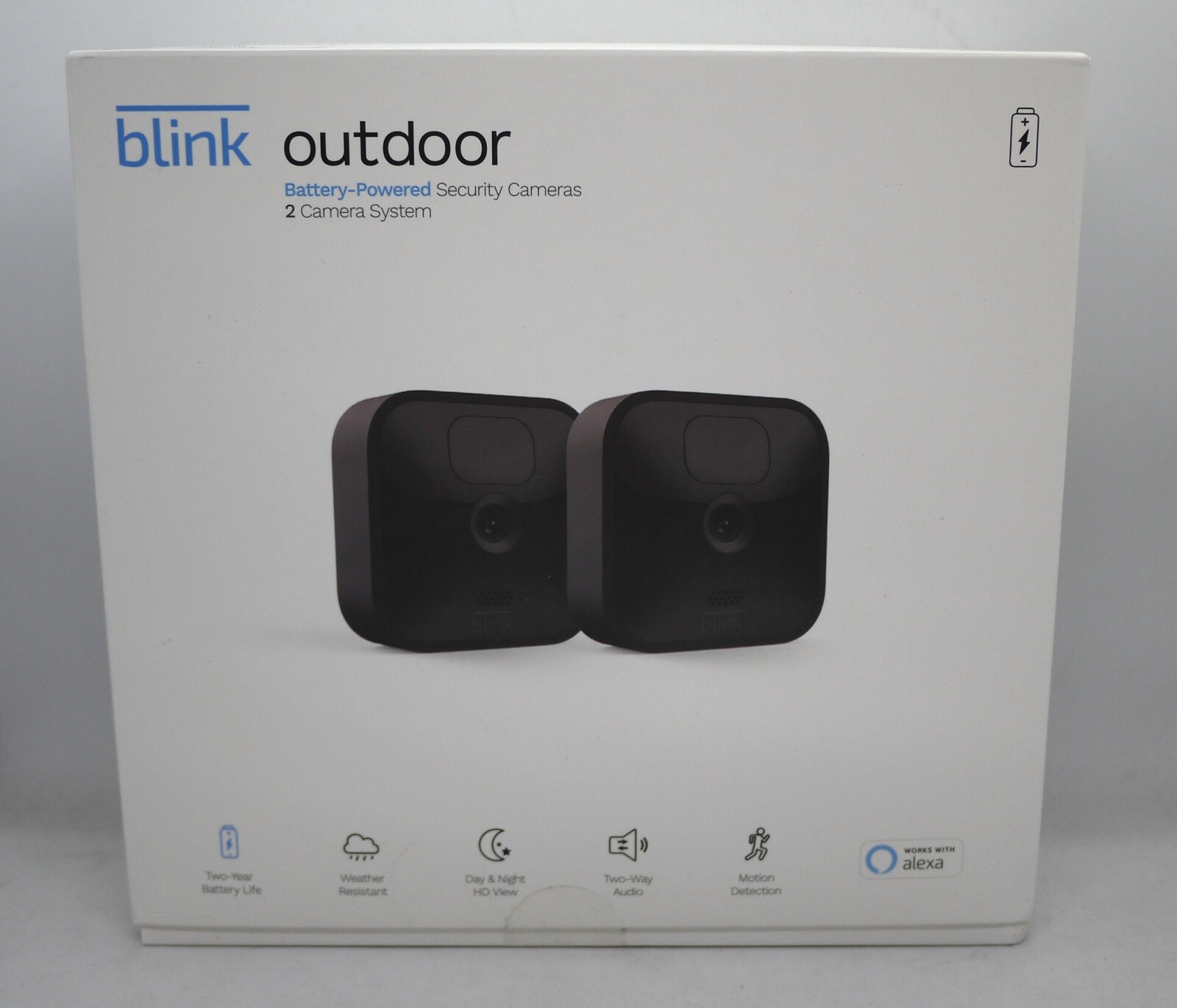 BLINK OUTDOOR WIRELESS HOME SECURITY 2-CAMERA SYSTEM (3rd Gen) BRAND ...