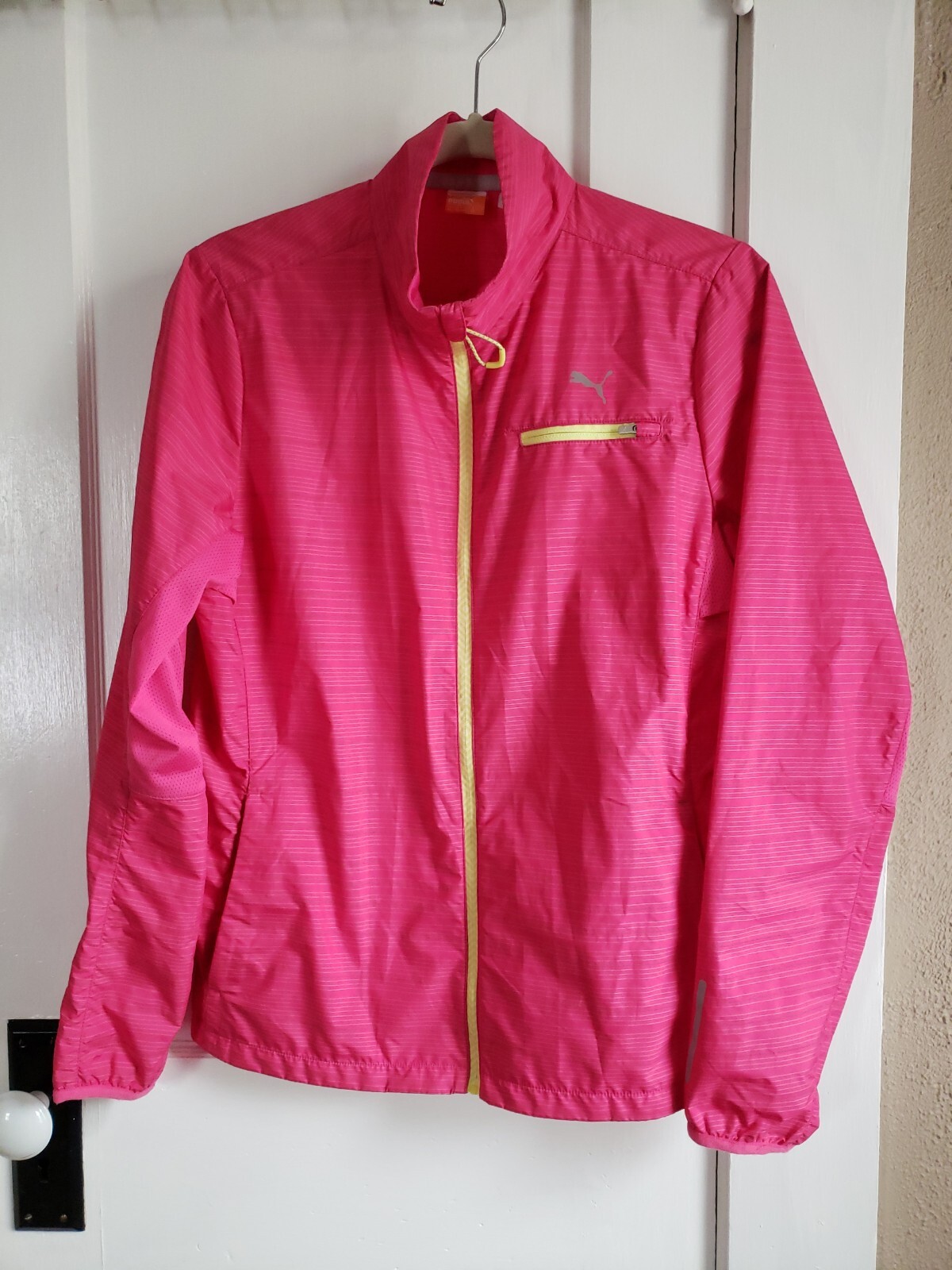Puma PR Pure NightCat Womens Running Jacket pink Medi… - Gem
