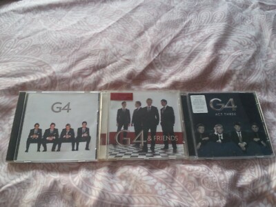 G4 OPERA BOYBAND 3 x CD ALBUM BUNDLE - G4 / G4 & FRIENDS / ACT THREE ...