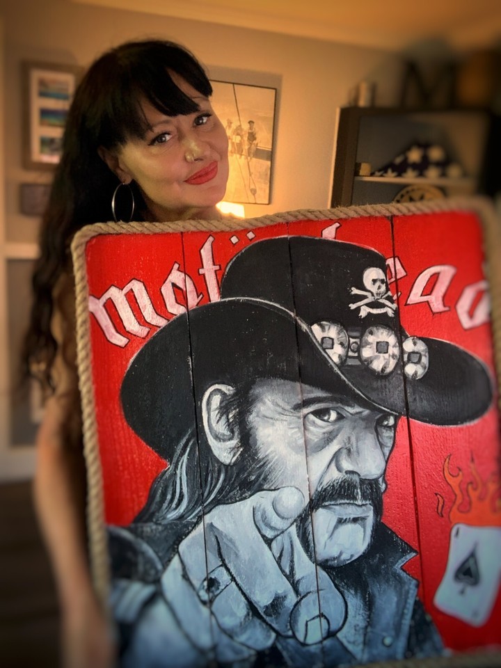 MOTORHEAD Lemmy ORIGINAL Painting on WOOD | eBay