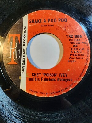 Chet Poison Ivey - Shake A Poo Poo / Handle With Care -Tangerine VG ...