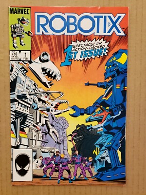 Robotix #1 First Appearance 1986 VF | eBay