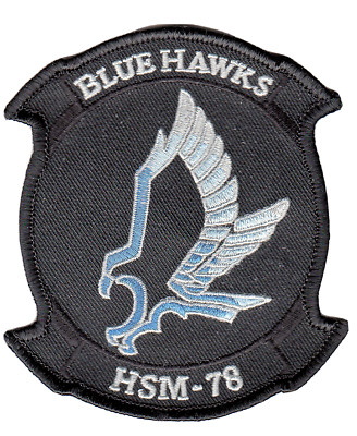 HSM-78 BLUE HAWKS COMMAND CHEST PATCH | eBay