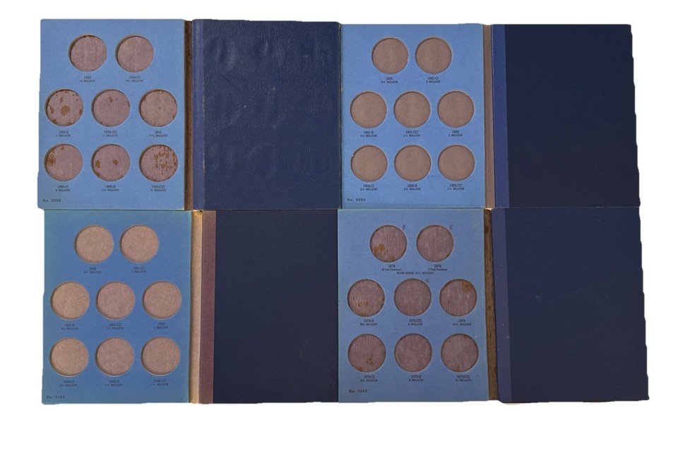 Lot Of 4 EMPTY Whitman Coin Collecting Folders NO COINS Fast Shipping ...