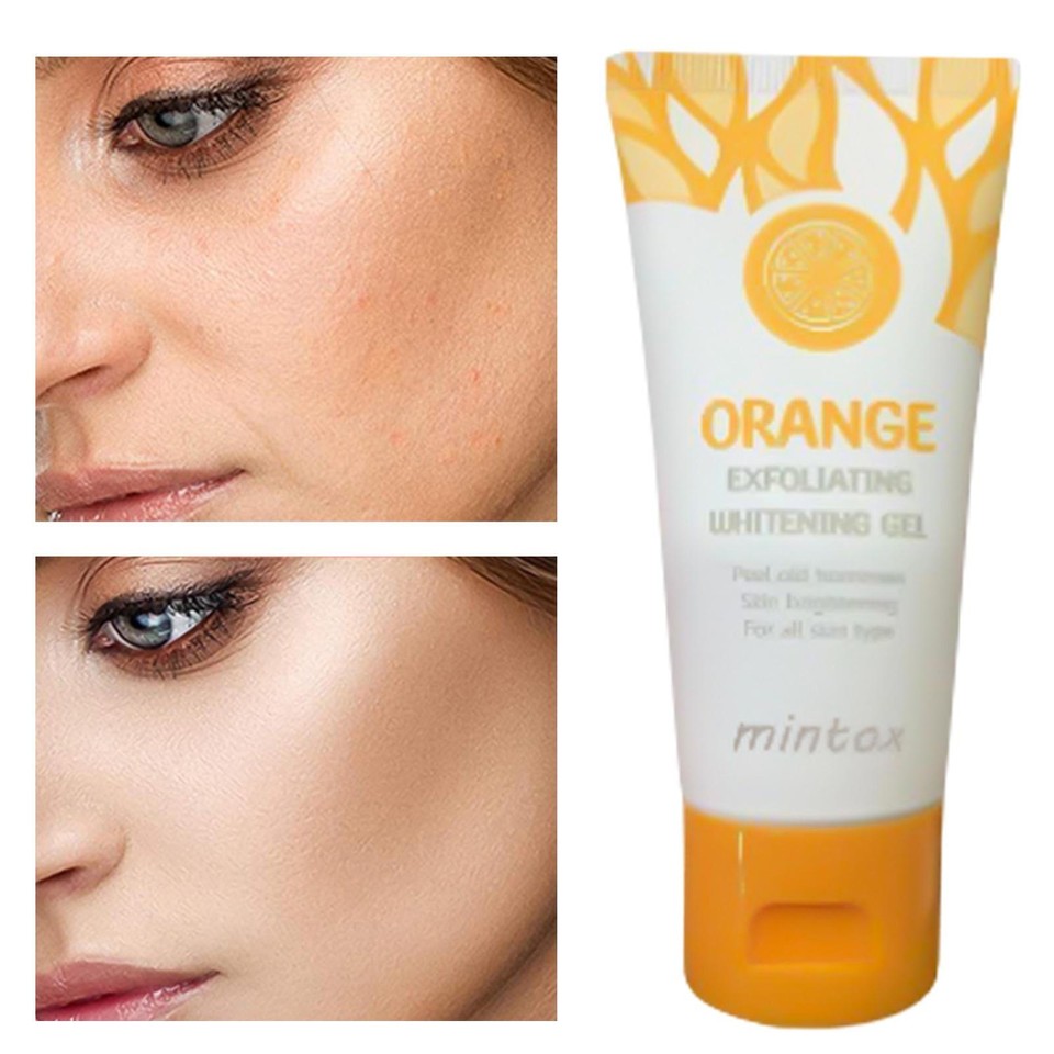 Orange Exfoliating Whitening Gel Scrub Face Body Brigtening Deep ...