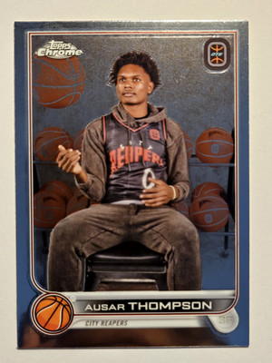 2023-24 TOPPS CHROME OTE AUSAR THOMPSON CITY REAPERS #9 | eBay