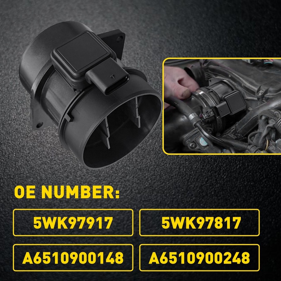 Mass Air Flow Meter MAF Sensor FOR Mercedes-Benz C-Class C220 W204 W212 ...