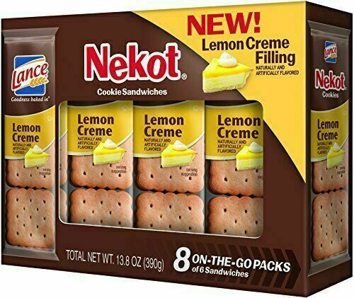 Lance Cookie Sandwiches, Lemon Crème Nekot | eBay