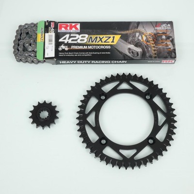 Kit chaîne FE pour moto KTM 85 Sx Grandes Roues 2004 à 2017 14x49 Pas ...