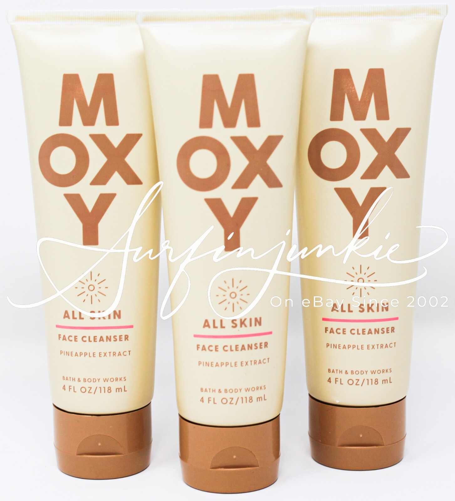 Moxy by Bath & Body Works Face Cleanser All Skin Types 4 oz 3 Piece ...