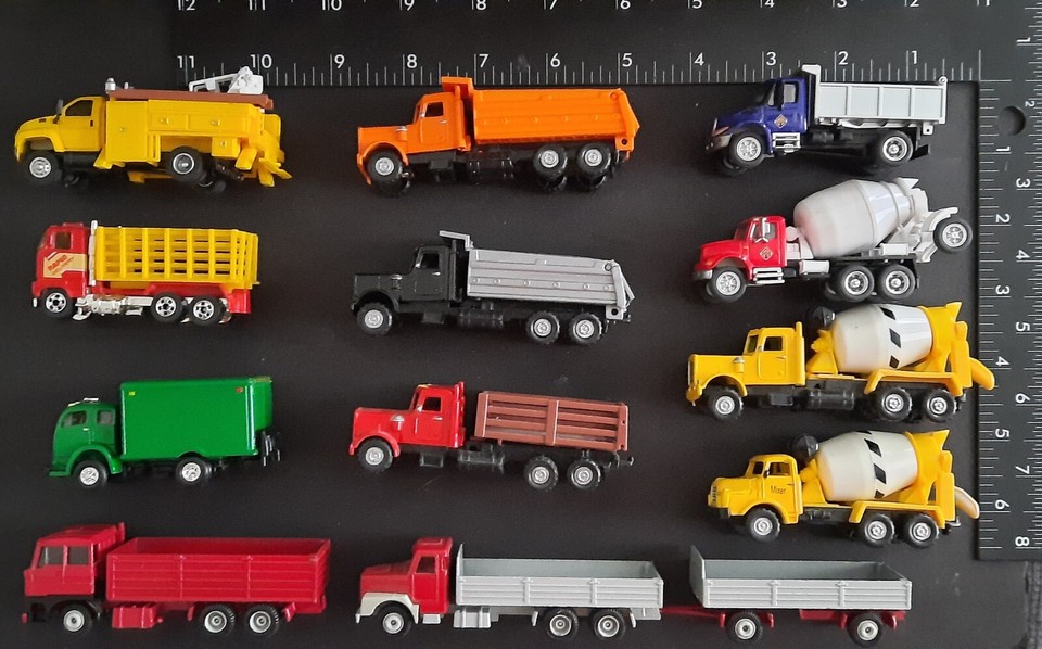 HO / OO Scale Construction Vehicles lot of 12: LOT AA USED @@ | eBay