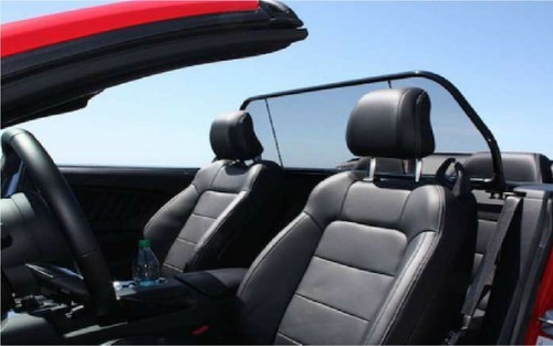 Love The Drive MUSTANG-2015-WD-P Black Mesh Wind Deflector for Ford ...