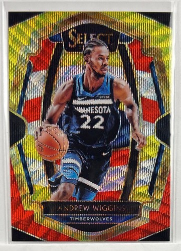 2018-19 Panini Select #121 Andrew Wiggins Tri-Color Prizms Minnesota | eBay
