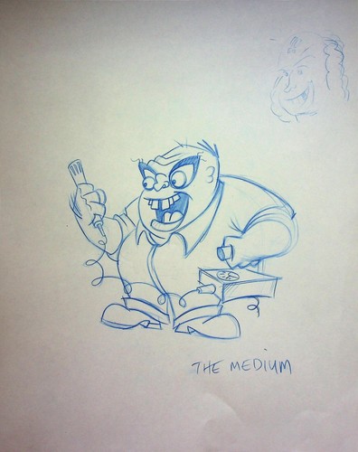 Beetlejuice 1989 Production Chris LaBonte Hand Drawn Character Model ...