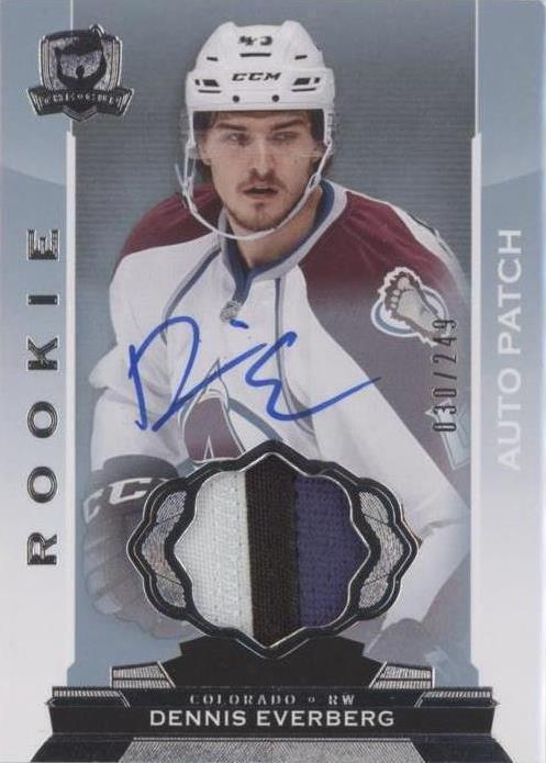 2014-15 Upper Deck The Cup - Rookie Auto Patch Dennis Everberg #109 / ...